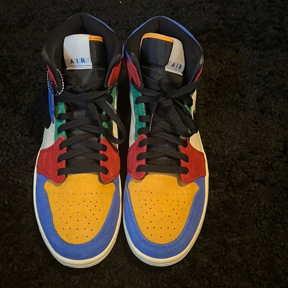 Jordan | Shoes | Mens Jordans Blue The Great X Air Jordan Mid Fearless ...